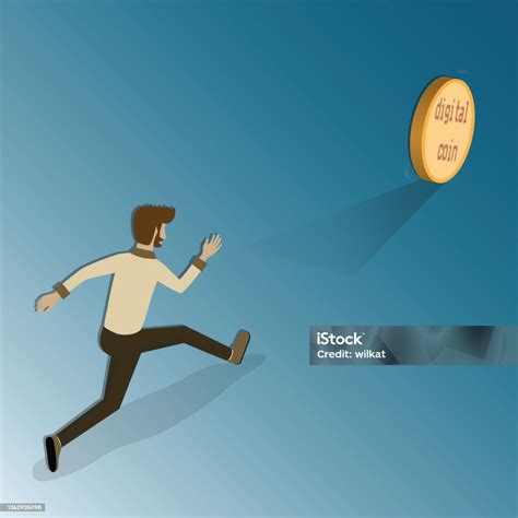 비즈니스 금융의 평면 디자인 사업가는 노란색 동전 공격에서 도망 벡터 개념에 대한 스톡 벡터 아트 및 기타 이미지 개념 계획 금융 Istock