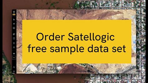 How To Order Satellogics Free Sample Imagery Youtube
