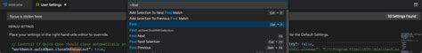 Searching User Settings Is Ineffective Issue Microsoft Vscode GitHub