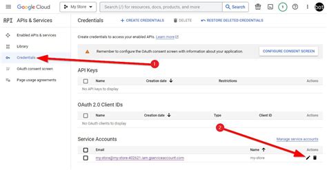 How To Get Json Api Key In Google Cloud Console