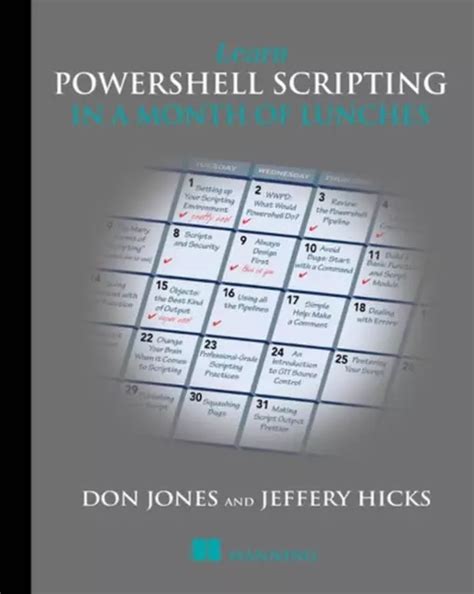 Learn Powershell Scripting In A Month Of Lunches By Don Jones English Paperbac 5054 Picclick