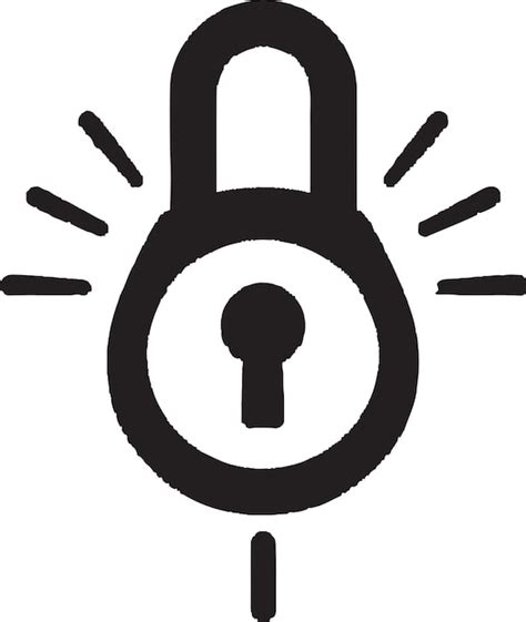 Premium Vector Security Lock Vector Icon