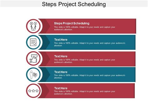 Steps Project Scheduling Ppt Powerpoint Presentation Outline Layout Cpb Presentation Graphics