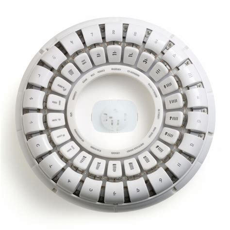 Premium Ai Image Revolutionizing Typing With The Futuristic Y2kstyle Round Torus Keyboard