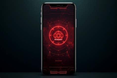 Realistic Device Screen Mockup Screen Mockup Premium Ai Generated Image