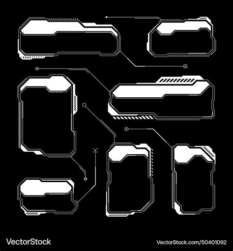 Futuristic Hud Ui Elements