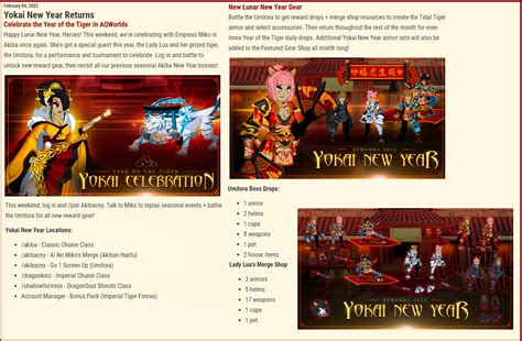 Aqw Yokai New Year Returns R Aqw