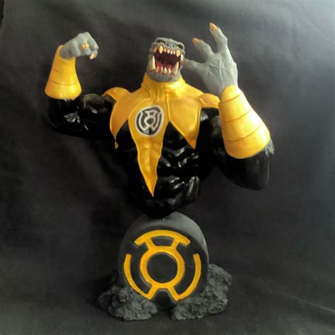 Arkillo Of The Sinestro Corps Sculpted By Keith Kopinski Built And