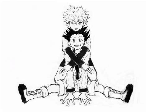 Killua Zoldyck And Gon Freecss Hunter X Hunter Drawn By Kgeroua Danbooru