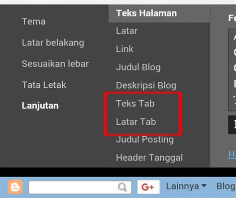 Cara Membuat Menu Bar Di Blogger Tanpa Edit HTML Kumpulan Cara