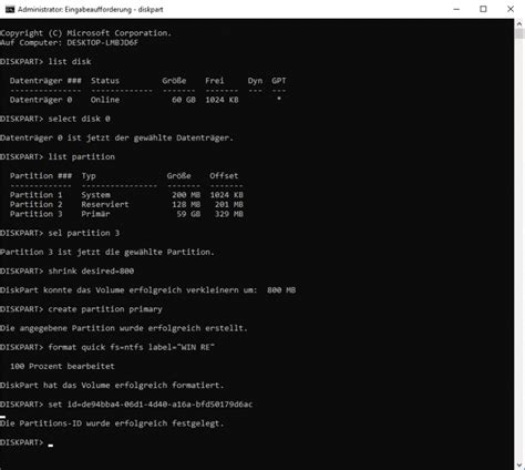 Windows Restore Winre Partition Der Windows Papst It Blog Walter