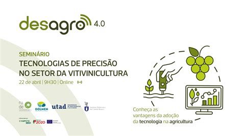 Seminário Online A 22 De Abril Sobre Tecnologias De Precisão Na
