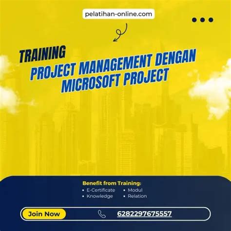 Pelatihan Project Management Dengan Microsoft Project Pelatihan Online Terbaik Dan Terlengkap