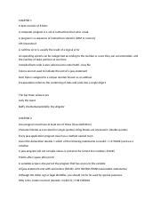 CHAPTER 1 Docx CHAPTER 1 A Byte Consists Of 8 Bites A Computer