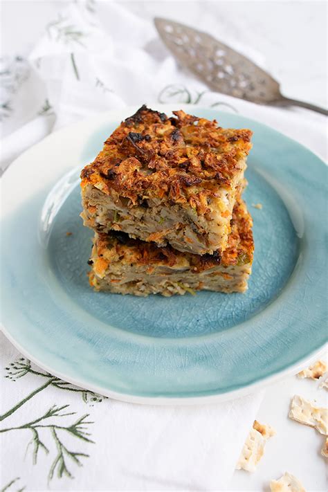Savory Matzo Farfel Kugel For Passover Omg Yummy