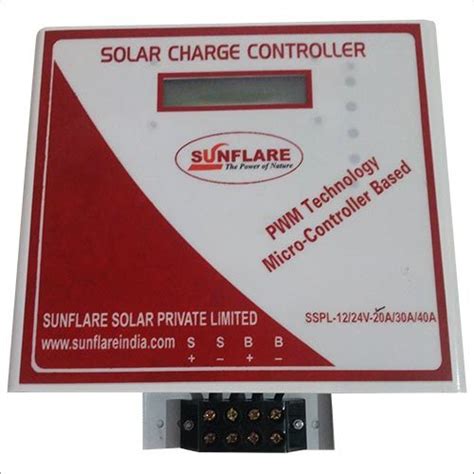 Solar Charge Controller With Lcd Display At INR In Ghaziabad Sunflare Solar Pvt Ltd
