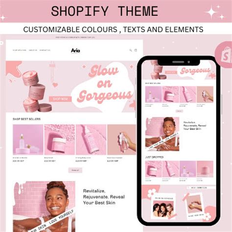 Shopify Website Templates Etsy