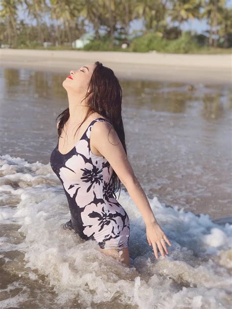 Moe Yu San Happy Snaps At The Beach