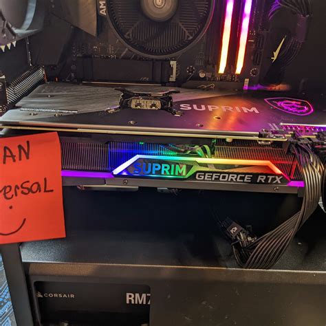 Msi Geforce Rtx 3080 Suprim X 10g On Jawa