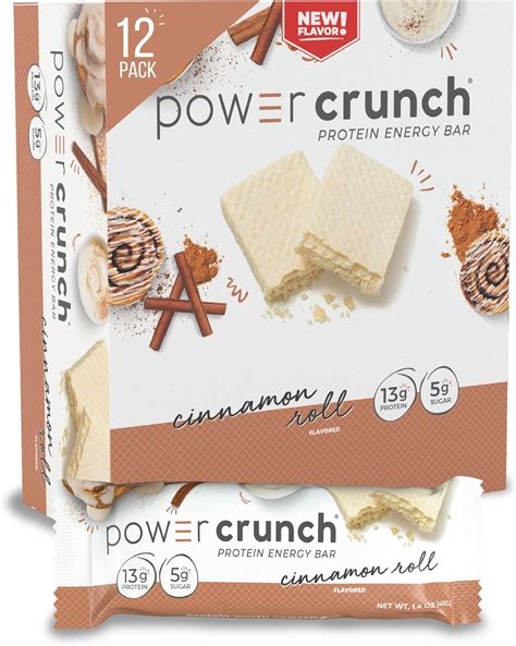 Power Crunch Protein Wafer Bars High Protein Snacks With