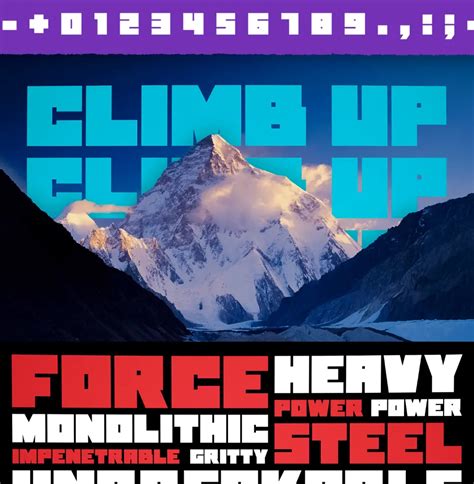 Download Free Bold Block Font Free Fonts