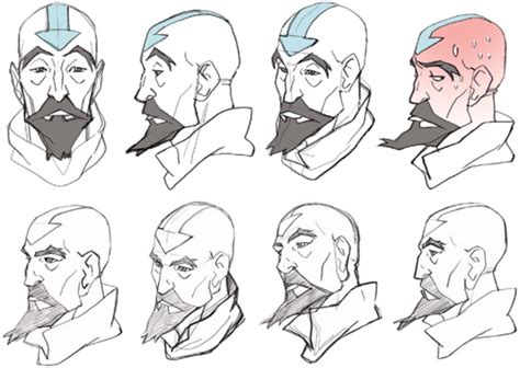 Bend It Like Korra Expression Visage Dessin Arbre Personnages