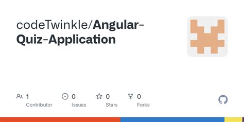 Github Codetwinkleangular Quiz Application