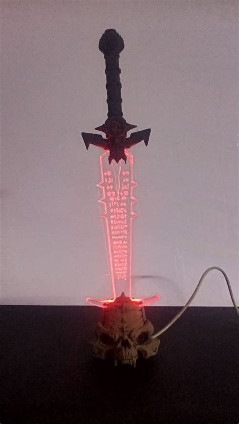 Stl File Crucible Doom Nightlight 🪞・3d Printable Model To Download・cults