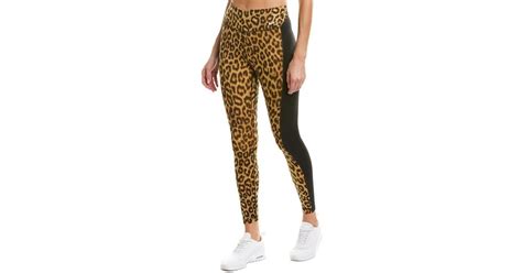 Nike One Leopard Print Leggings In Black Lyst Uk