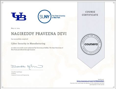 Praveena Devi On Linkedin Successfully Completed Cyber Security In