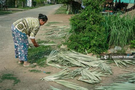 របរធ្វើមួកស្លឹកត្នោត ចិញ្ចឹមអ្នកភូមិអូរស្លាត បន្តជំនាន់