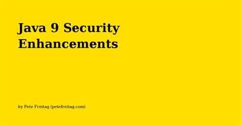 java 9 security enhancements