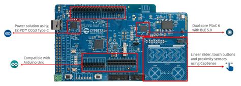 Cypress Psoc 6 Pioneer Dev Board With Bluetooth Low Energy Connectivity