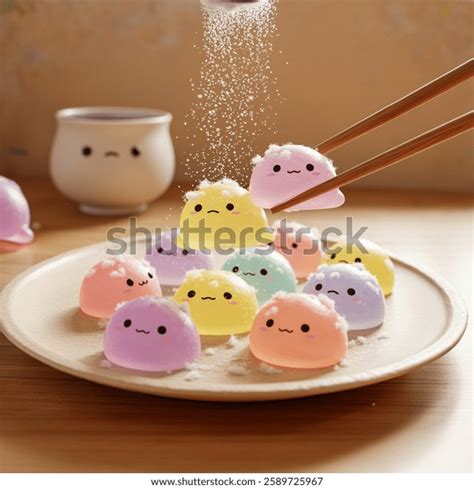 Kawaii Squishy Blob Characters Shaped Like Ai Generated Image 2589725967 Shutterstock