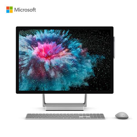 微软microsoftsurface Studio 2 28英寸可触控屏一体机台式电脑i7 32g 2t 8g独参数配置规格性能