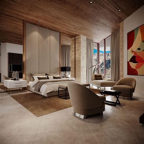 Triangulate Lofty Views From The Primary Bedroom Interior Design