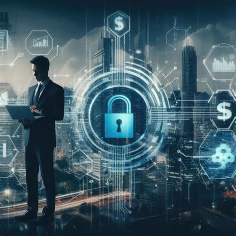 Premium Ai Image Cyber Security Network Data Protection Concept