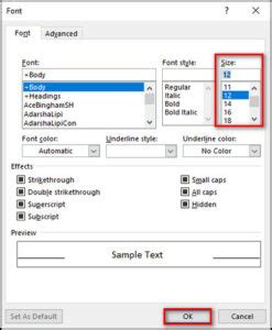 How To Change Font Size In Outlook Complete Guide