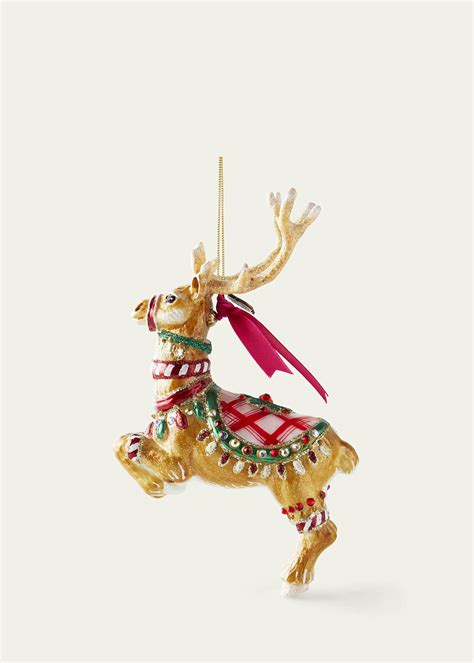 Jay Strongwater Donner Christmas Ornament Bergdorf Goodman