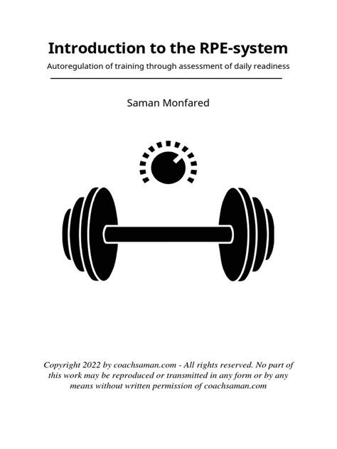 Rpe Clean Final Esktna Pdf Weight Training Strength Training