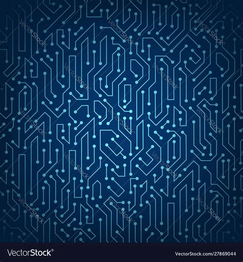 Circuit Data Digital Pattern Technology Royalty Free Vector