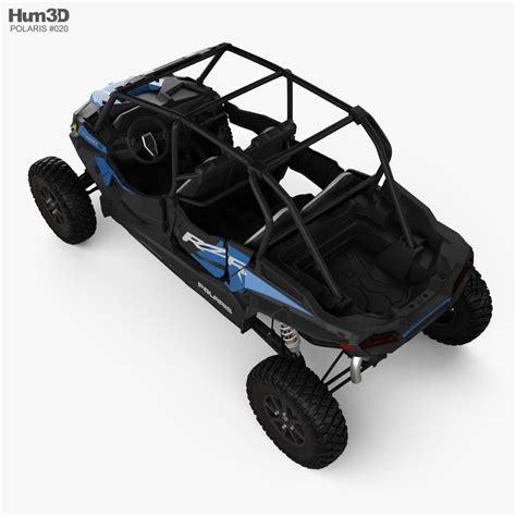 Polaris Rzr Turbo S4 2021 3d Model Download Atv On