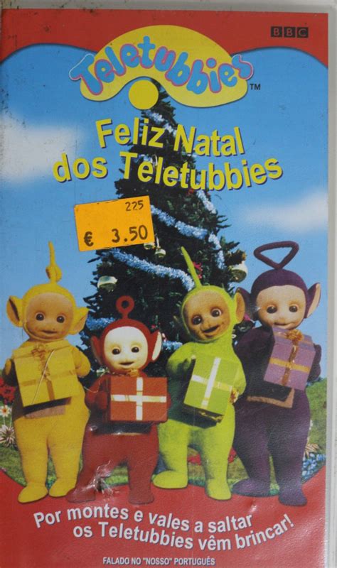 Filme Vhs Teletubbies Feliz Natal Dos Teletubbies Loja Secondhand