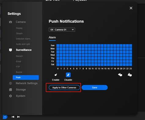 push notification nvr for only 1 camera out of 8 reolink community