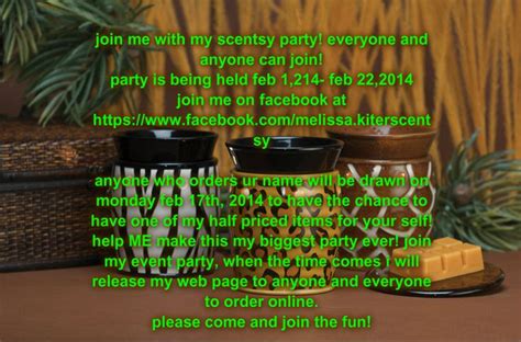 Join Me In The Biggest Scentsy Party Anyone And Everyone Can Join