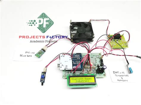 Bluetooth Based Industrial Security Btech Projects