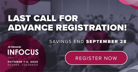 Quest Oracle Community On Linkedin Jd Edwards Infocus Is Just Around The Corner And Only 10