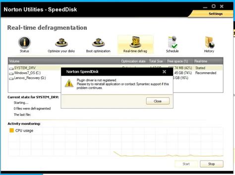 Error When Installing And Using Norton Utilities Techyv Com