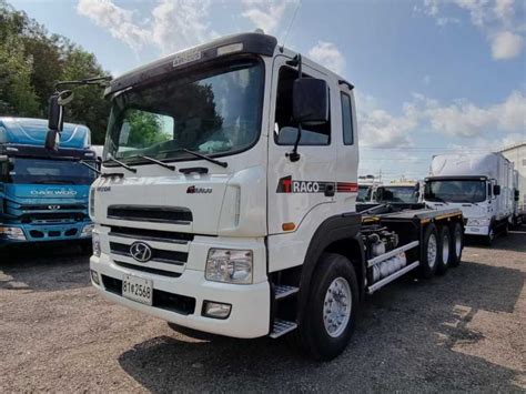 현대 트라고 암롤 24톤 중고트럭 아이트럭