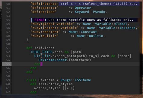 Github Vidarhrouge Gtkthemeloader Load Gtksourceview Themes Into